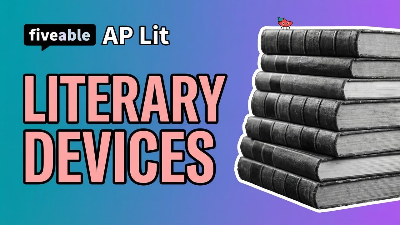 AP Literature - Literary Device Review - YouTube