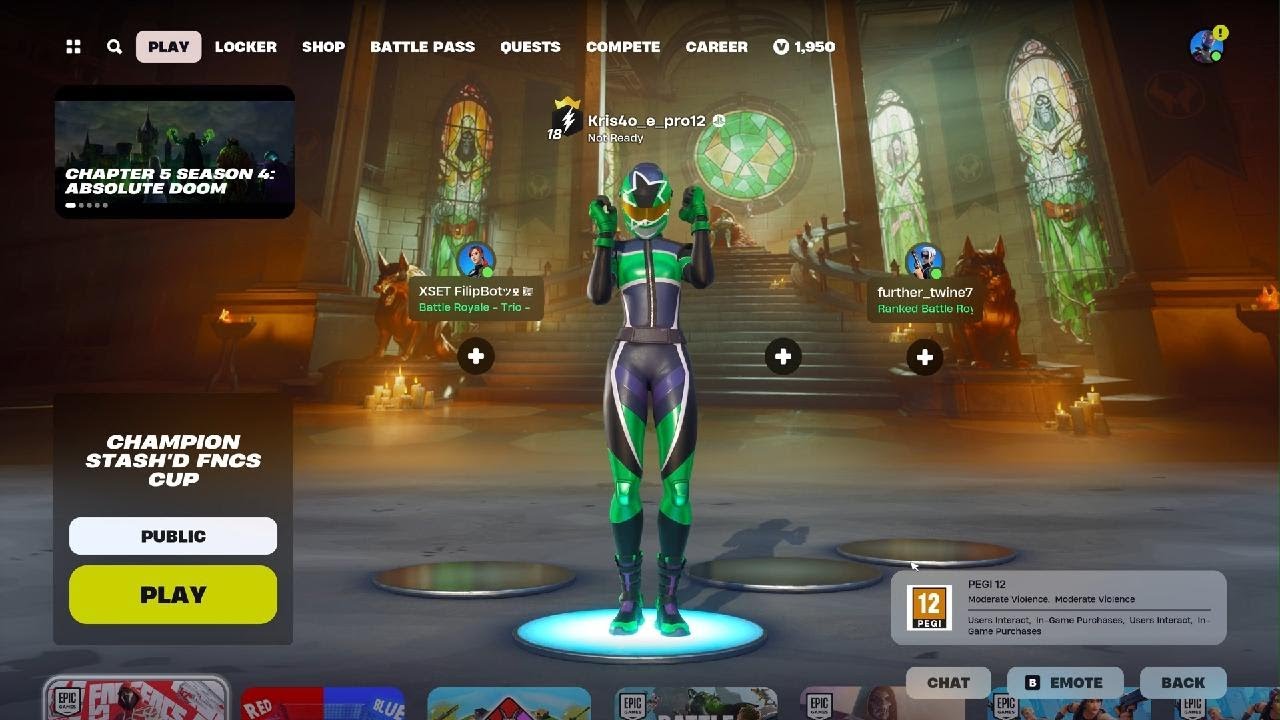 Fortnite Lobby Dance Pitstop Chapter 5 Season 4 - YouTube