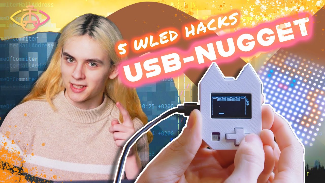 Advanced WLED Hacks with The USB-Nugget - YouTube