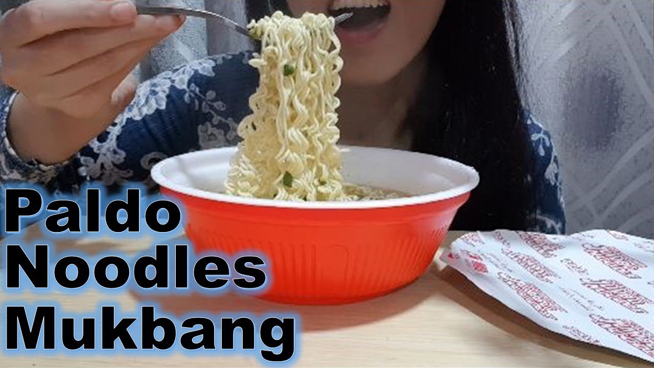 PALDO HOT & SPICY FLAVOR JUMBO NOODLE MUKBANG | EATING SHOW - YouTube