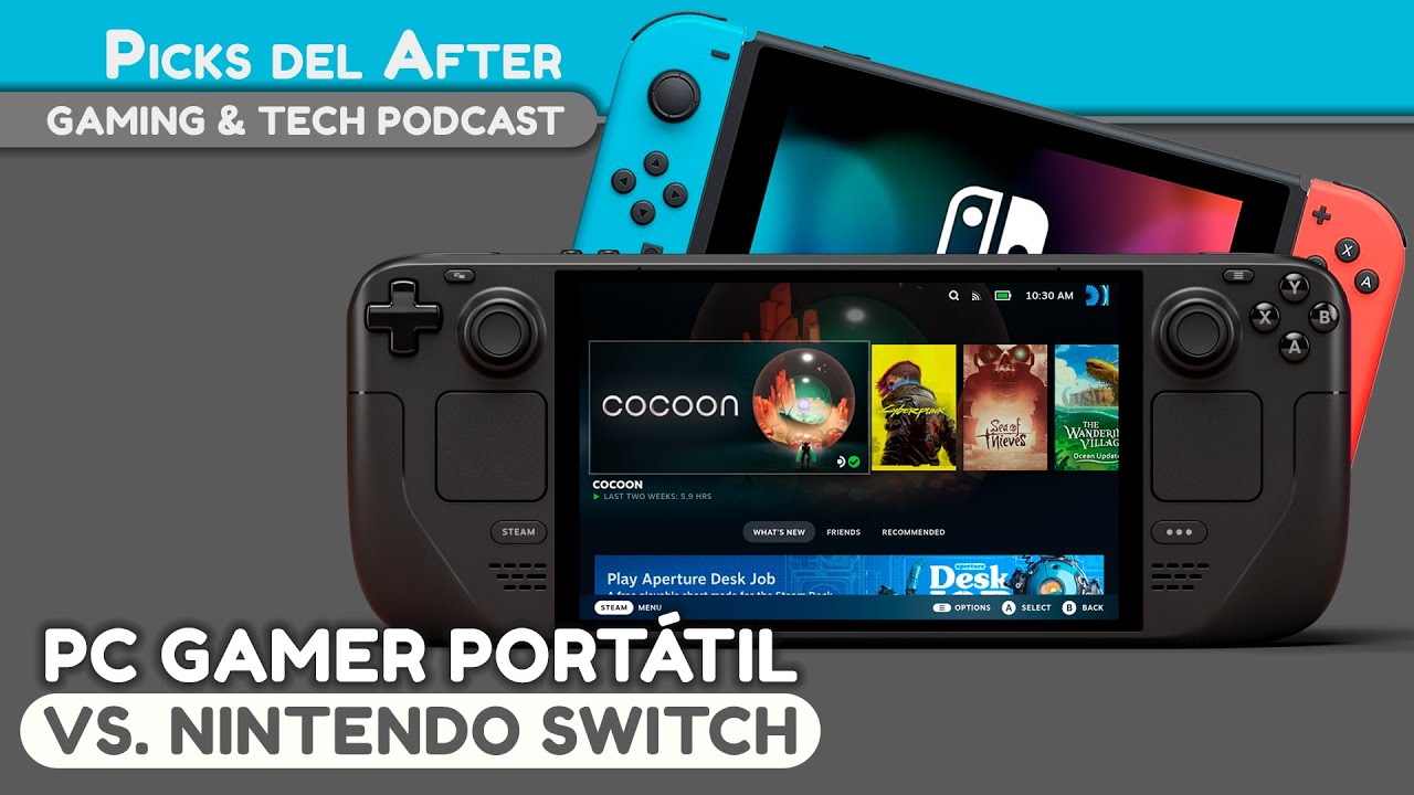 PC Gamer Portátil vs Nintendo Switch: ¿Quién domina? - YouTube