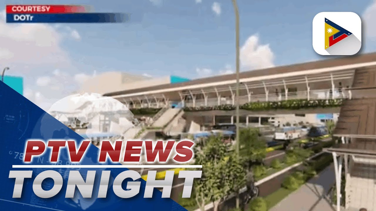 Groundbreaking ceremony held for EDSA Busway concourse project - YouTube