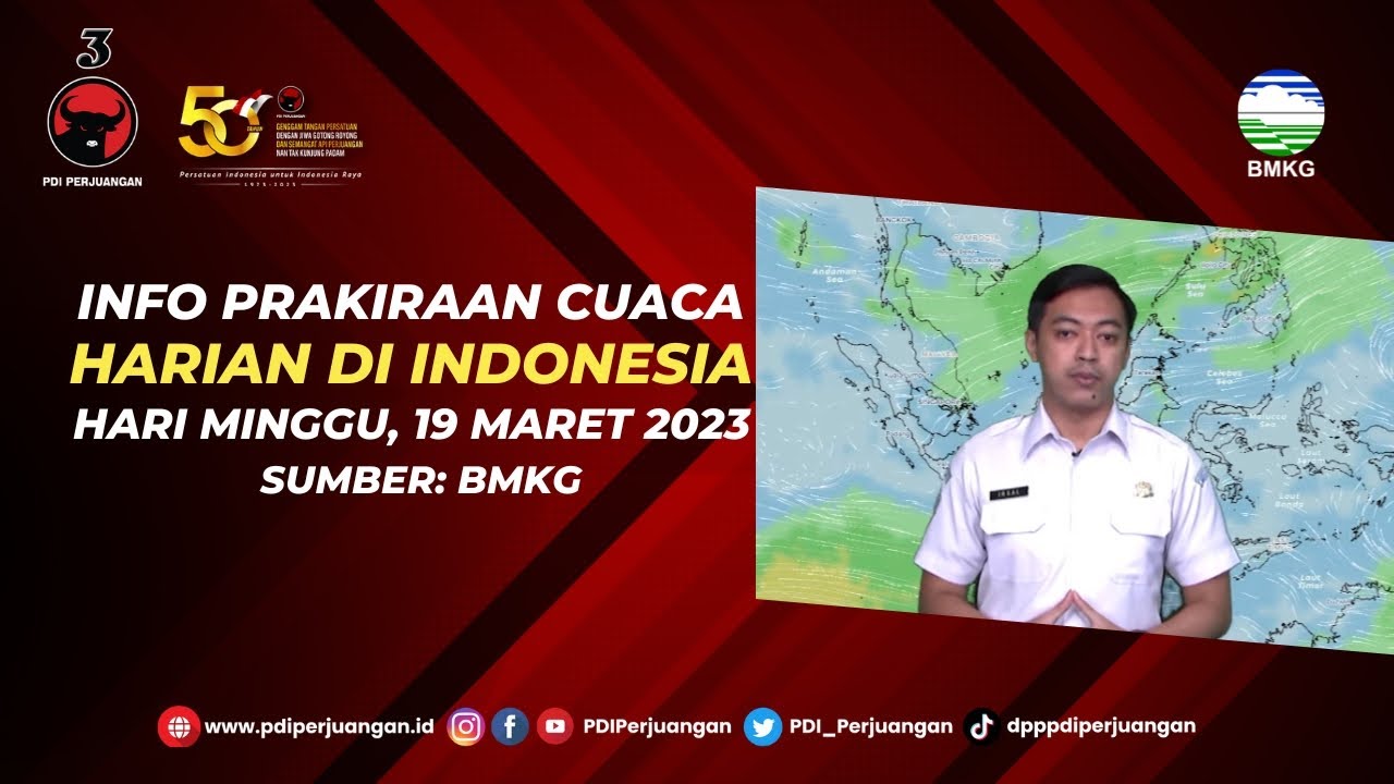 Info Prakiraan Cuaca Hari Ini - YouTube