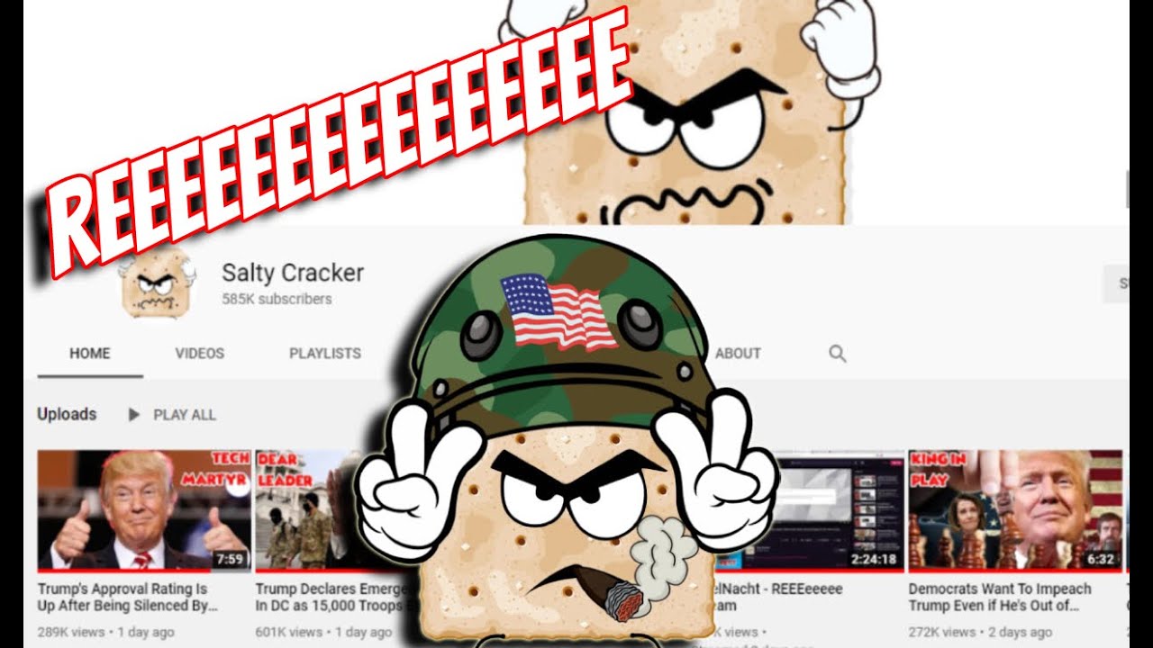 A MESSAGE TO SALTY CRACKER AND THE SALTY ARMY... - YouTube
