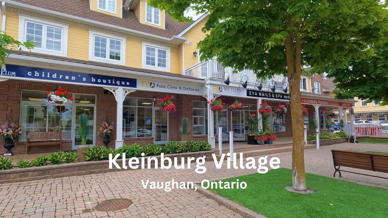 Beautiful Kleinburg Village in Vaughan, Ontario, CANADA - YouTube