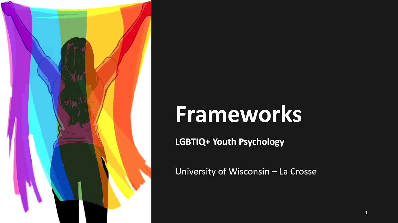 [ LGBTQ+ Youth Psychology ] Frameworks (2020-09-22) - YouTube