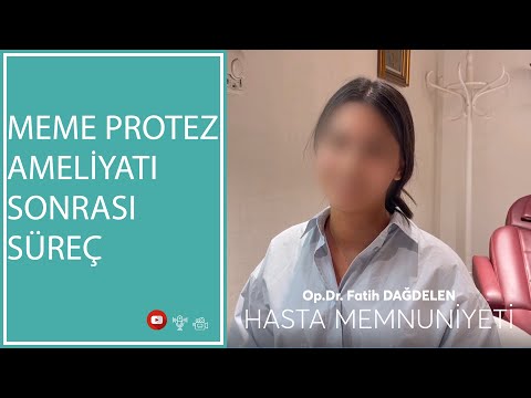 Melisa Hanım Meme Protez Ameliyatı  Sonrası Süreci Anlatıyor !