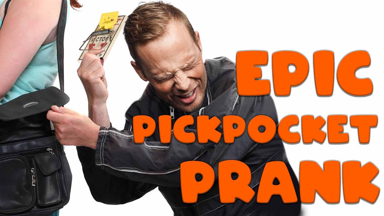 EPIC PICKPOCKET PRANK!! - YouTube