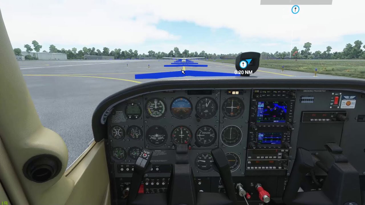 FS2020 Mouse Yoke + Keyboard Control Trial - YouTube