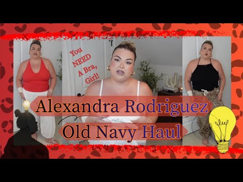Alexandra Rodriguez React: You Don't Need to Size Down, Girl! (Old Navy ...