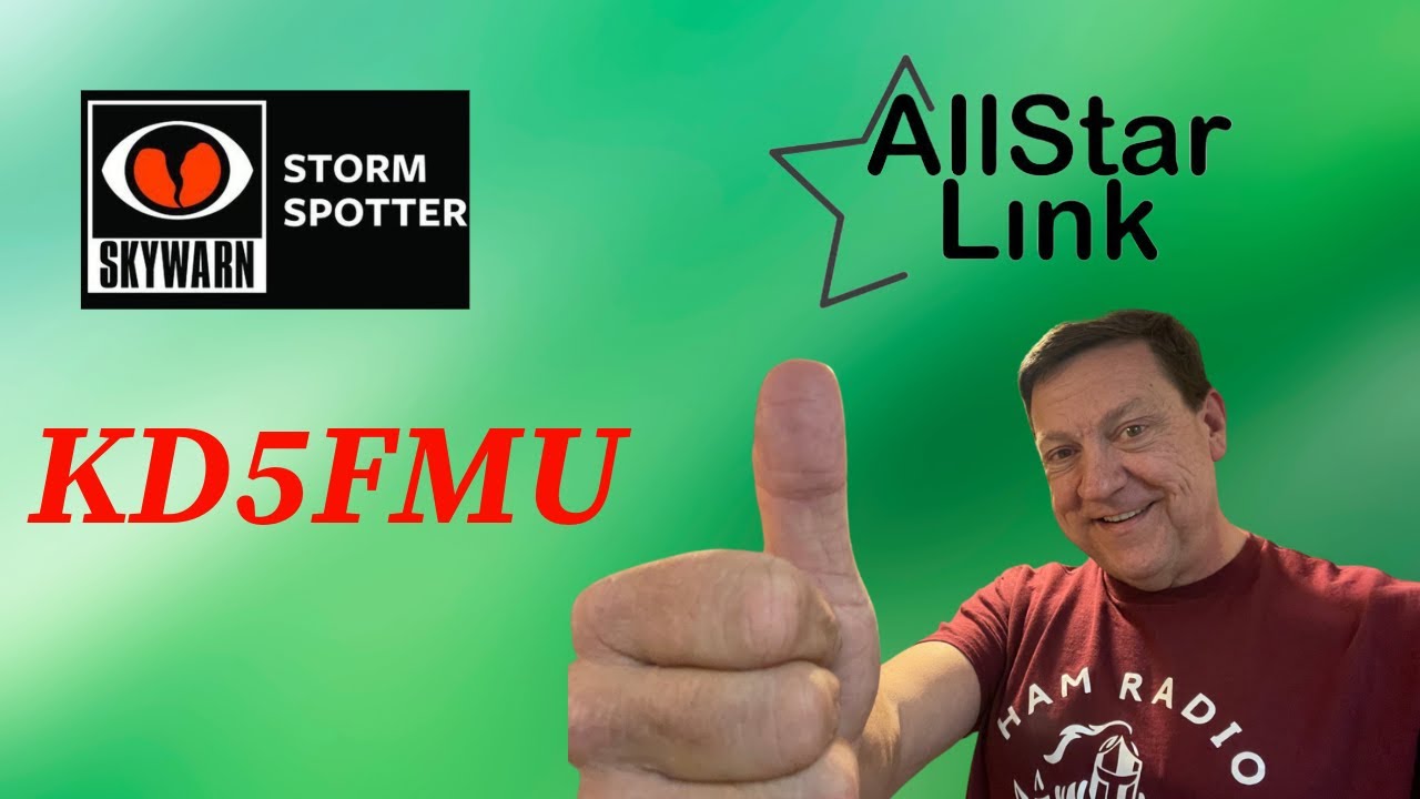 Ham Radio Crusader (KD5FMU) joins us to talk about Skywarn and AllStar Link - YouTube