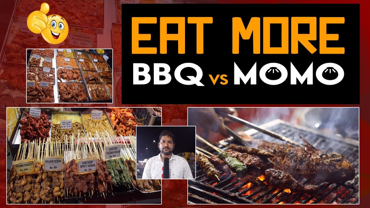 Eat More BBQ vs Momo Restaurant in Vizag | Vizag Street Foods | Shri Tv ...
