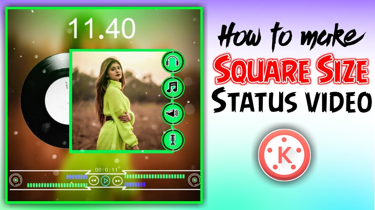 Square Size KineMaster Template | KineMaster Video Editing | Instagram ...