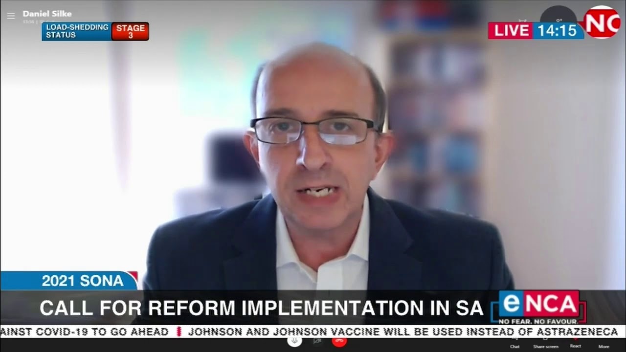 Daniel Silke TV Interview ENCA