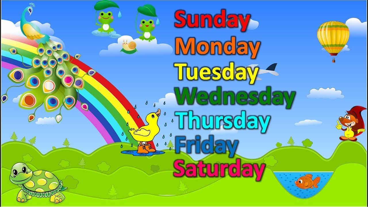 7 Days In a Week | Days Of The Week featuring The Super Simple Puppets ...