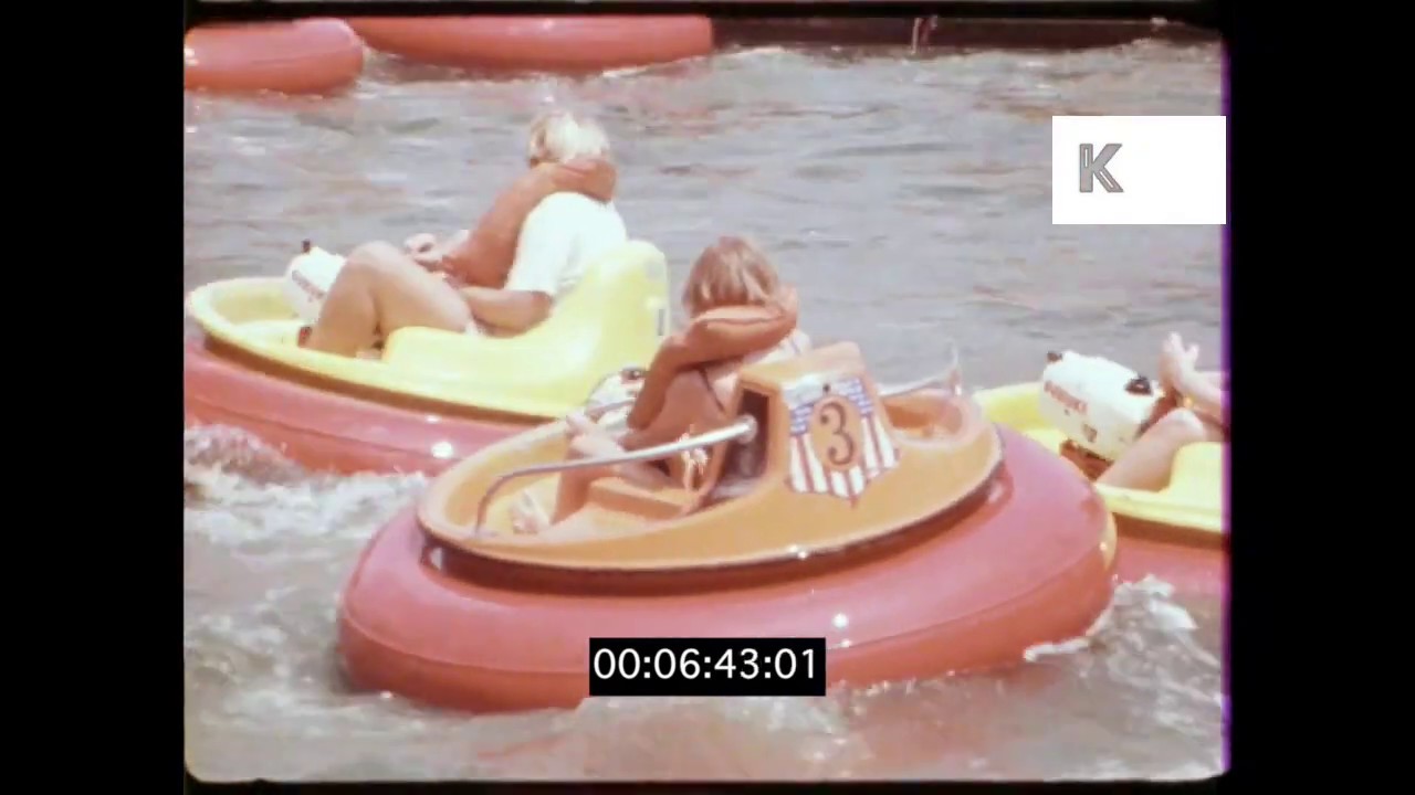 1970s New Jersey, Water Park, Water Slides, 16mm - YouTube