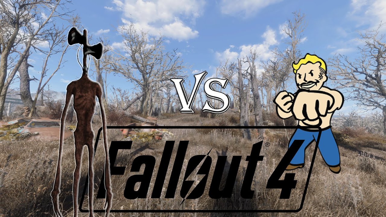 Siren head vs My bare fists | Fallout 4 - YouTube