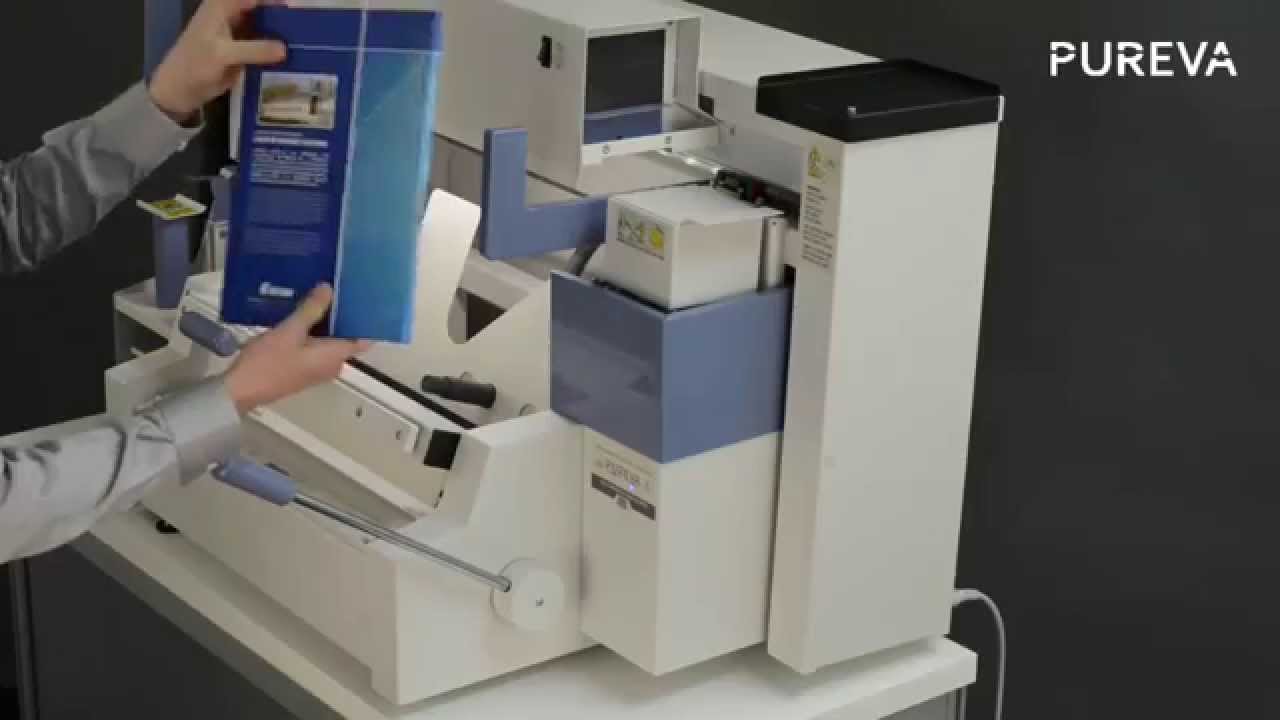 Fastbind Pureva XT - PUR und HotMelt (EVA) Klebebinder - Hard Cover Bindung - YouTube