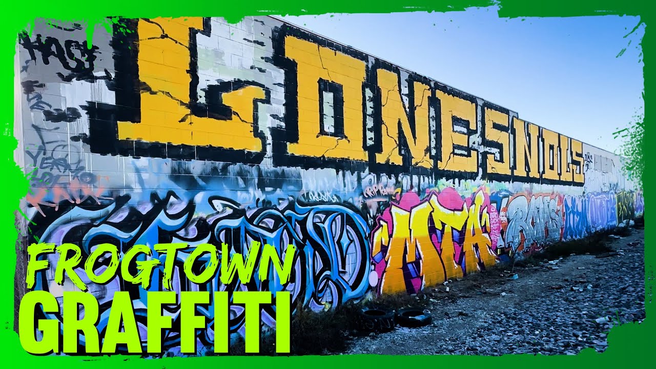 Los Angeles Graffiti - Trouble in FROGTOWN (Part 14) - Train Tracks and ...