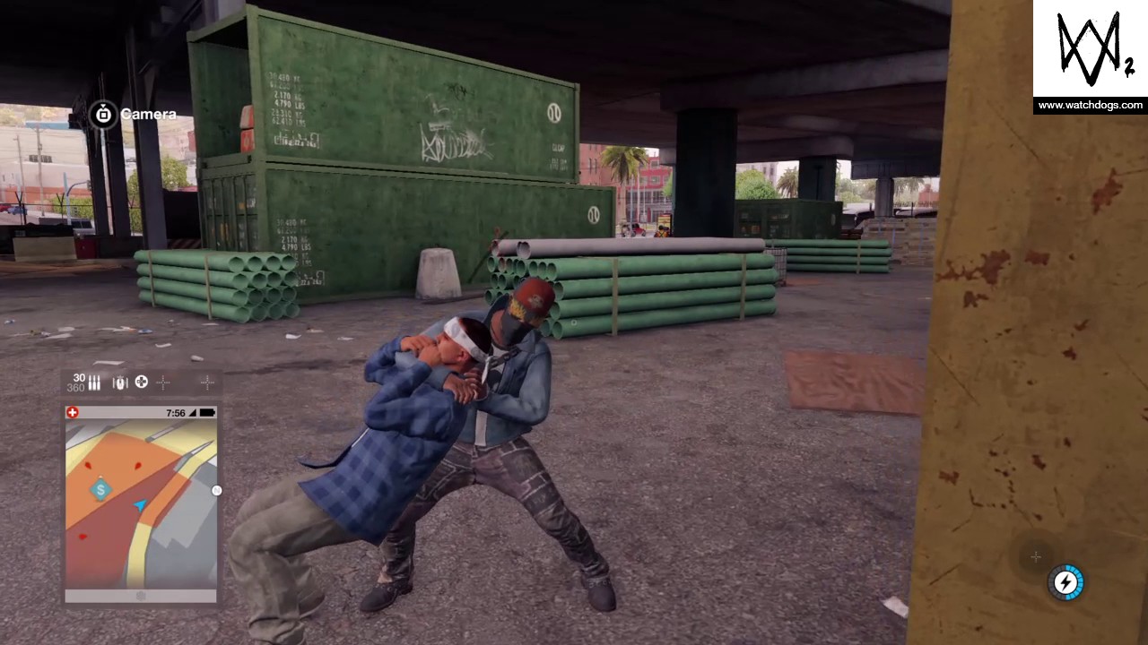 WATCH_DOGS® 2 Kill without melee weapons- Stealth challenge - YouTube