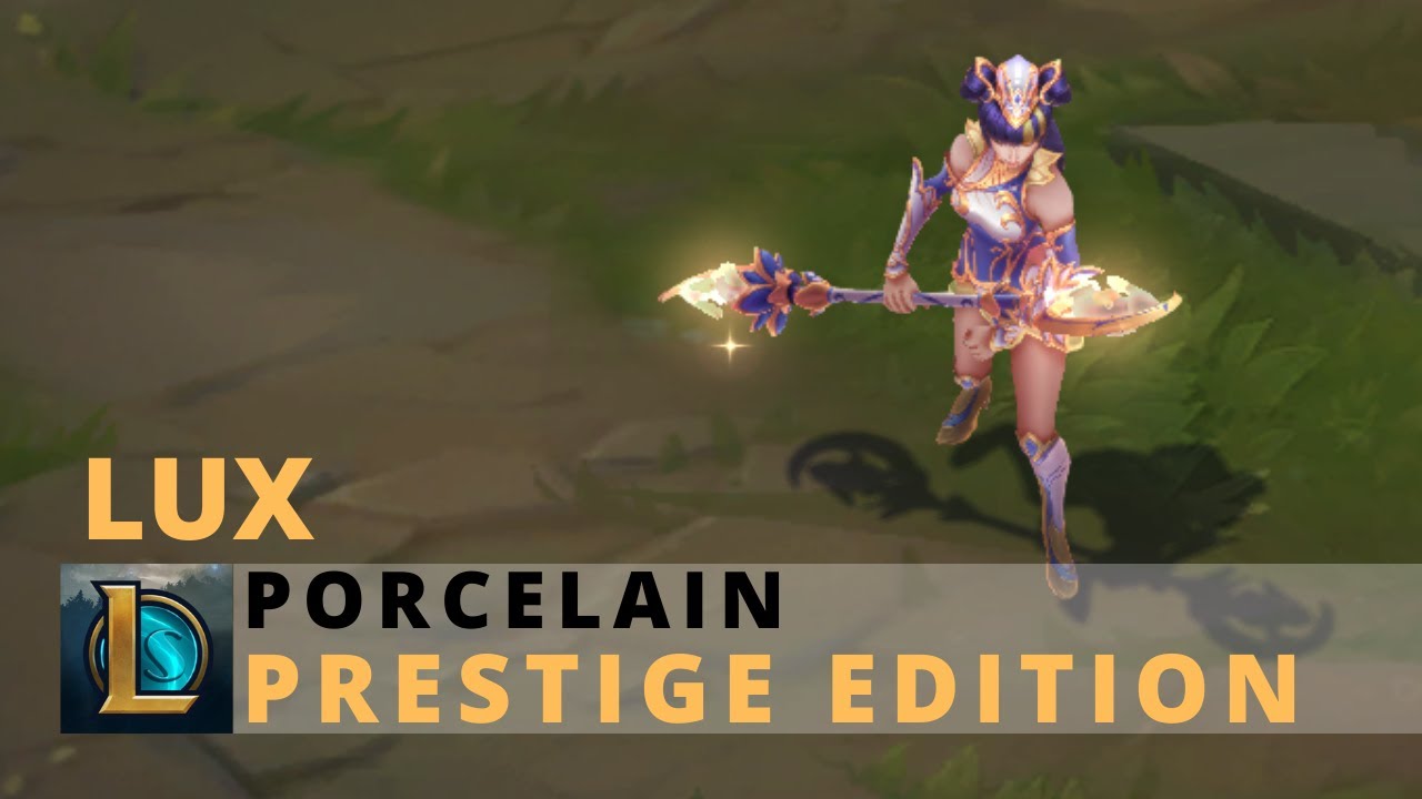 Porcelain Lux Presitge Edition - League of Legends - YouTube