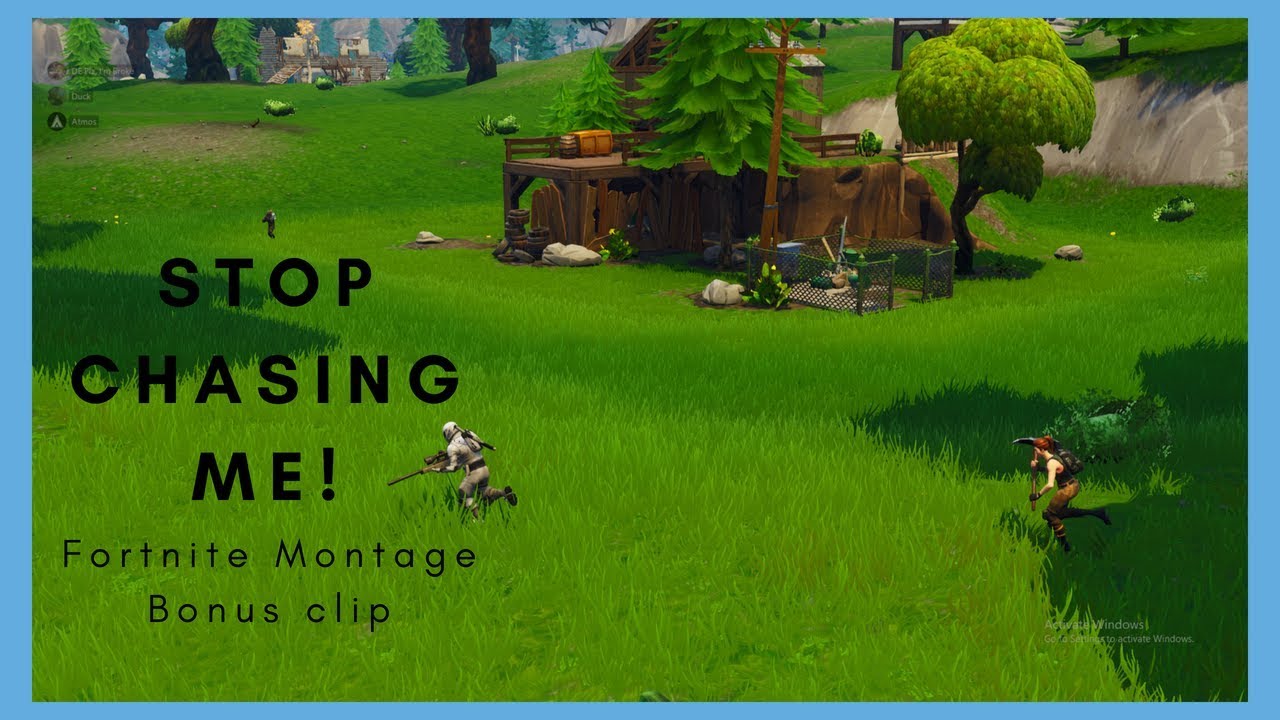 Stop Chasing Me! - Fortnite Montage Bonus Clip - YouTube