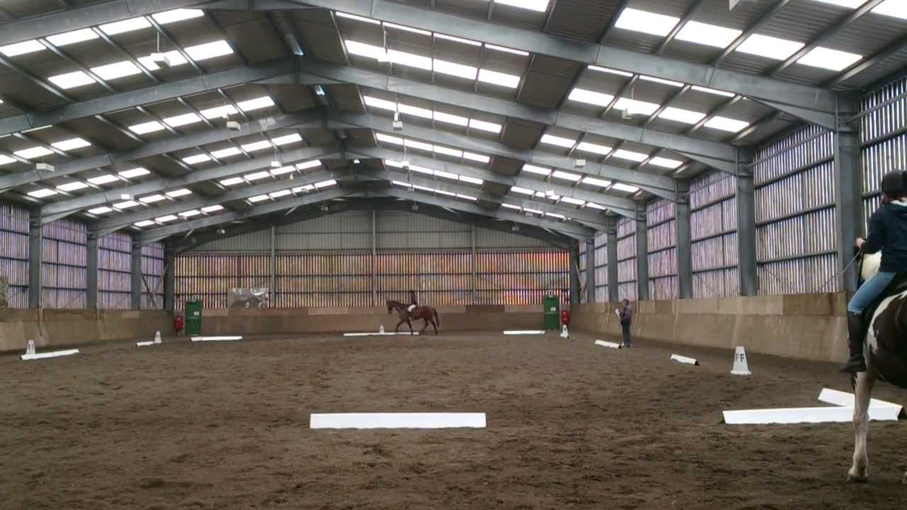 Prelim 18 Dressage practice - YouTube