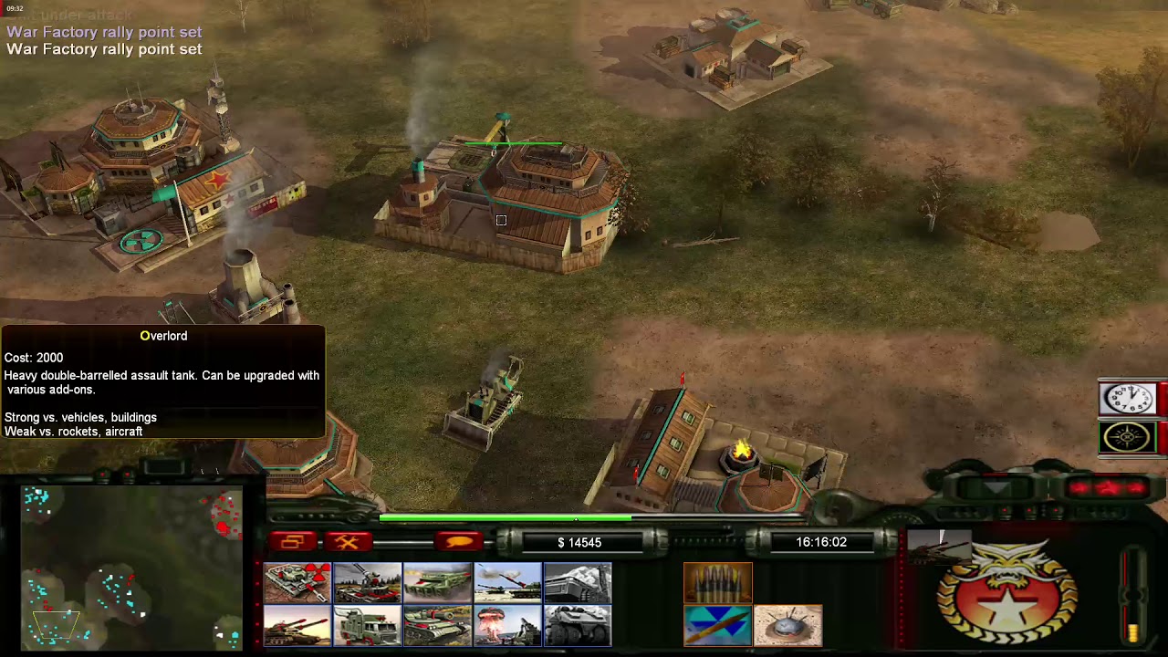 C&C Generals Contra 009 Nuke general vs Tank general[Hard](13) - YouTube