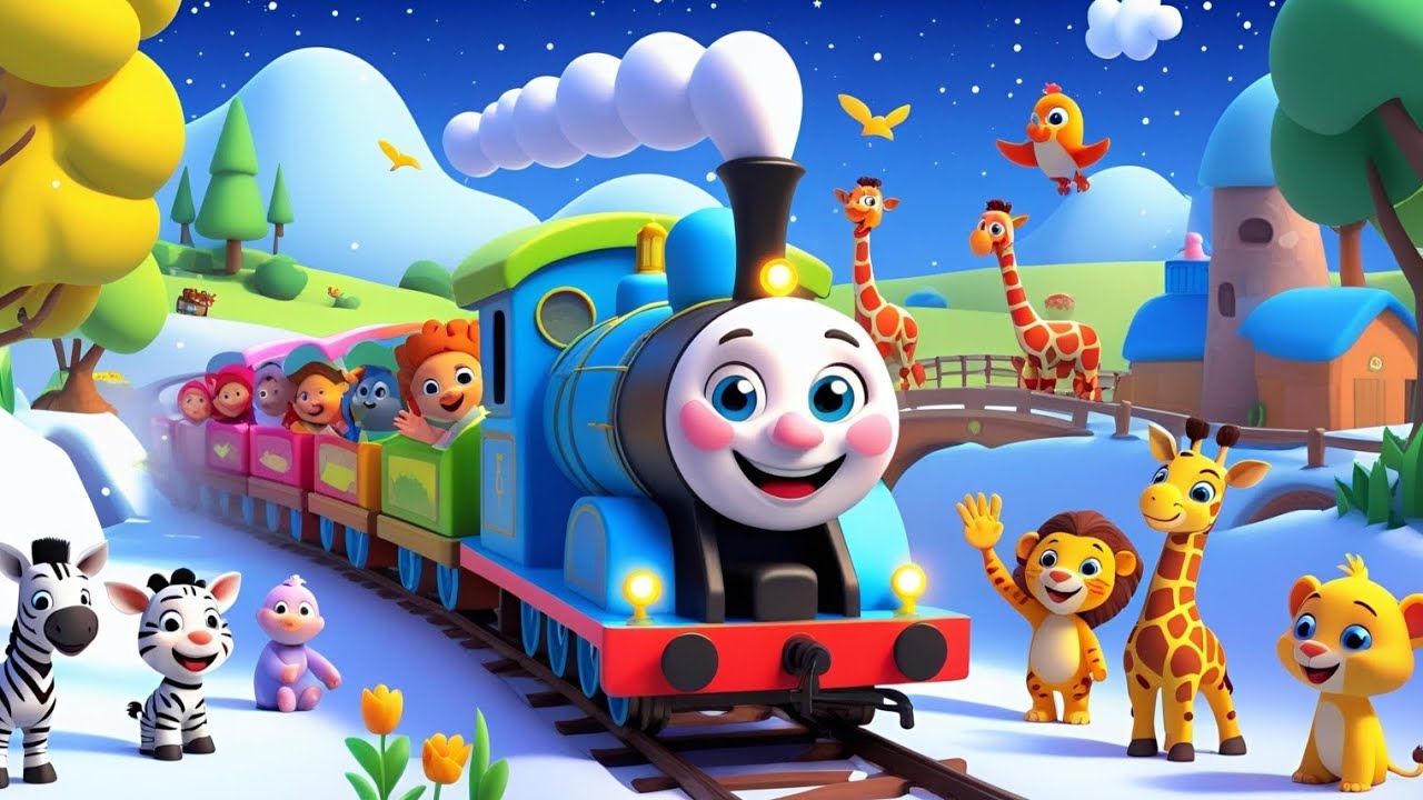 Train Cho Cho Song 🚂 | Animal + More Fun Folk Tales Kids Song - YouTube