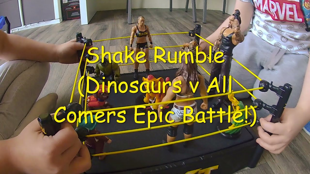 Shake Rumble (Epic Dinosaur challenge with effects!) - YouTube