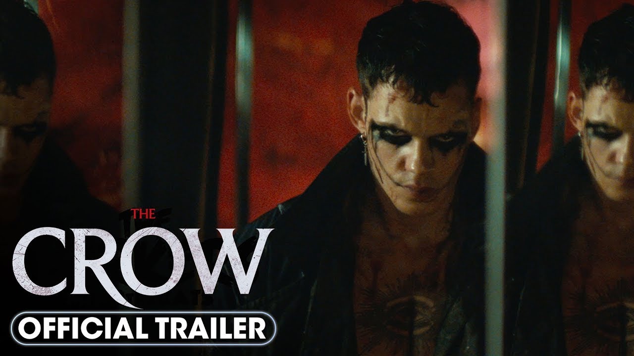 The Crow (2024) - Official Trailer | Bill Skarsgård, FKA twigs, Danny ...