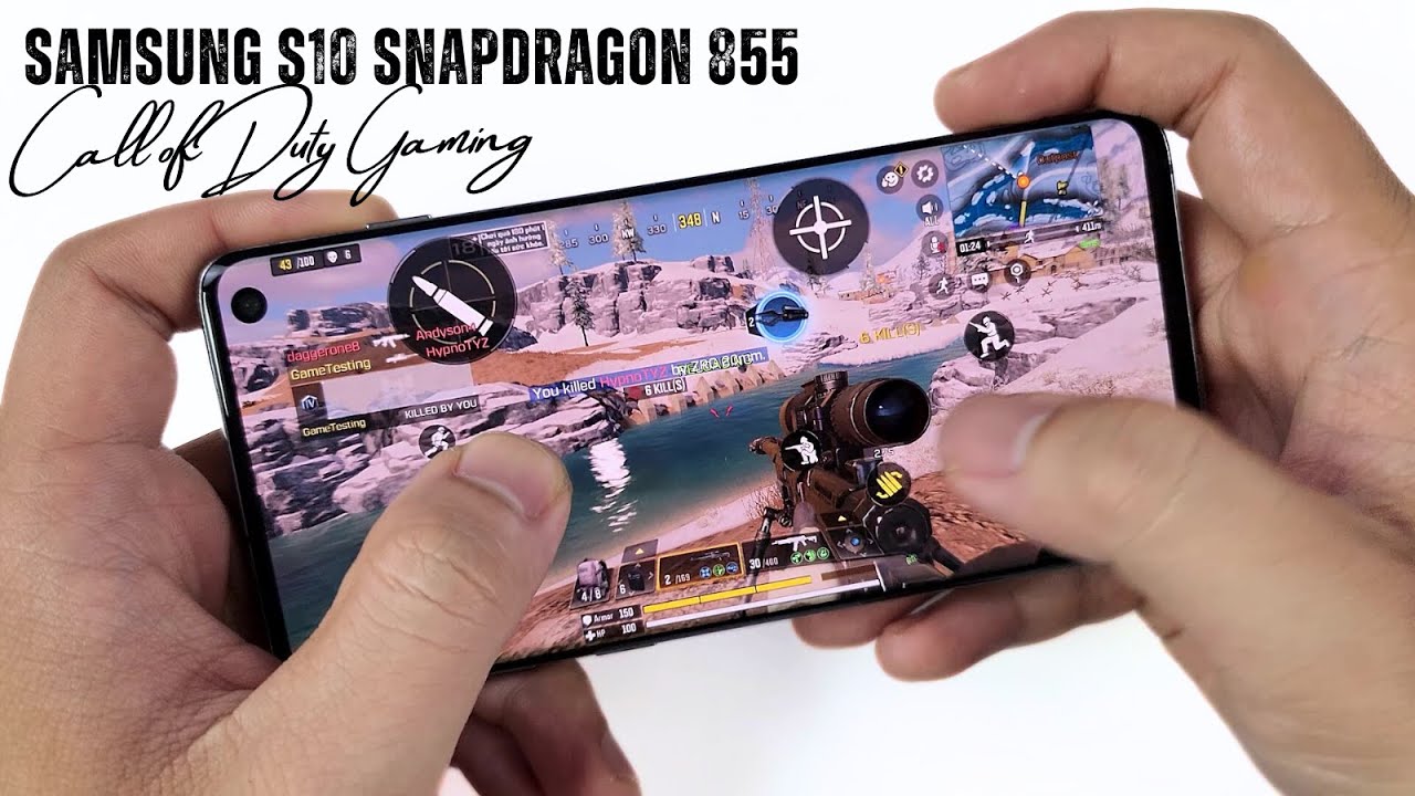 Samsung Galaxy S10 Call of Duty Mobile Battery Drain test | Snapdragon ...