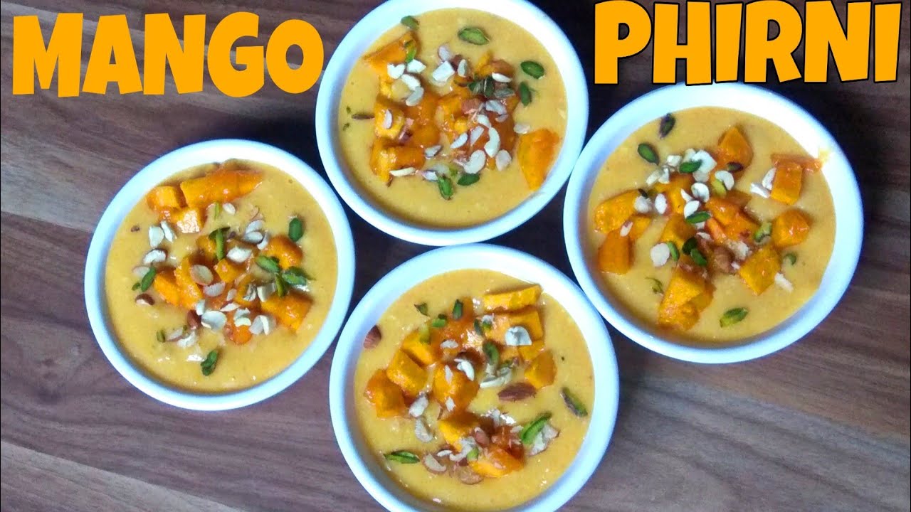 Mango Phirni Recipe || Instant Special Sweet Dish || Cook With Hema ...