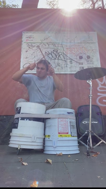 Rock n Roll Music - The Beatles Bucket Drum Cover by Alex the Bucket ...