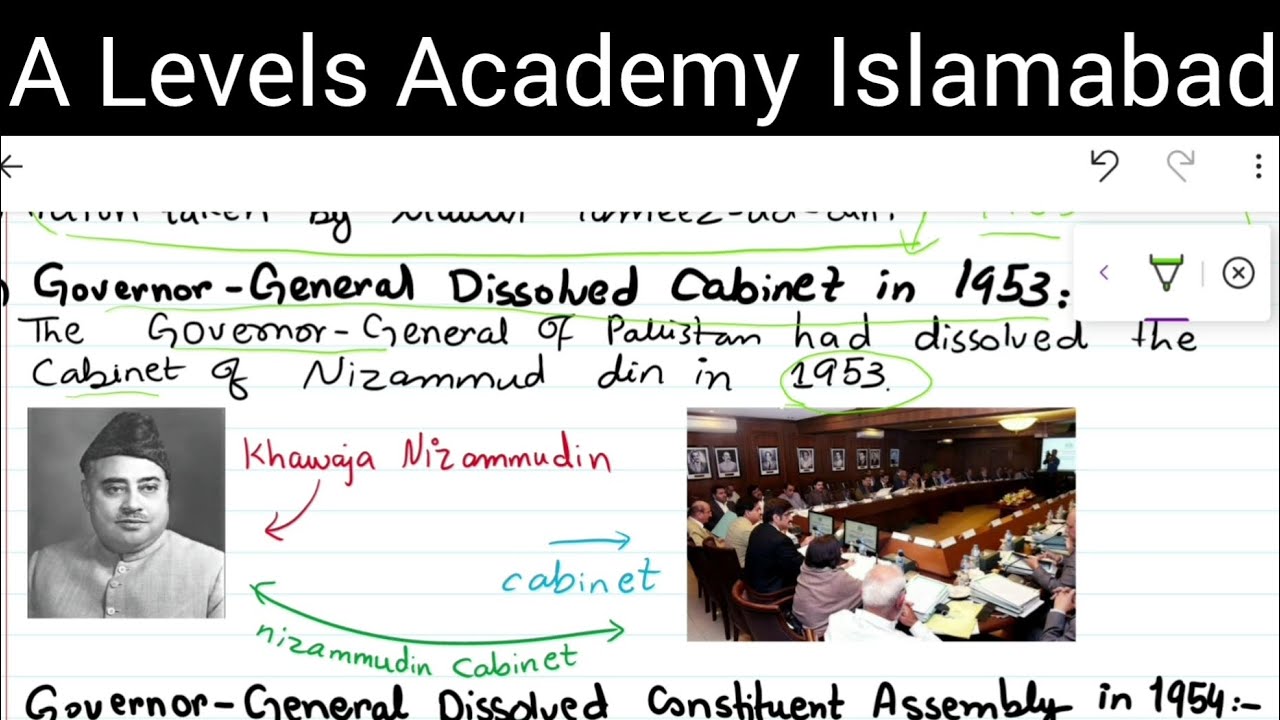 A Levels Academy Islamabad lecture video on Maulvi Tameez ud Din vs ...