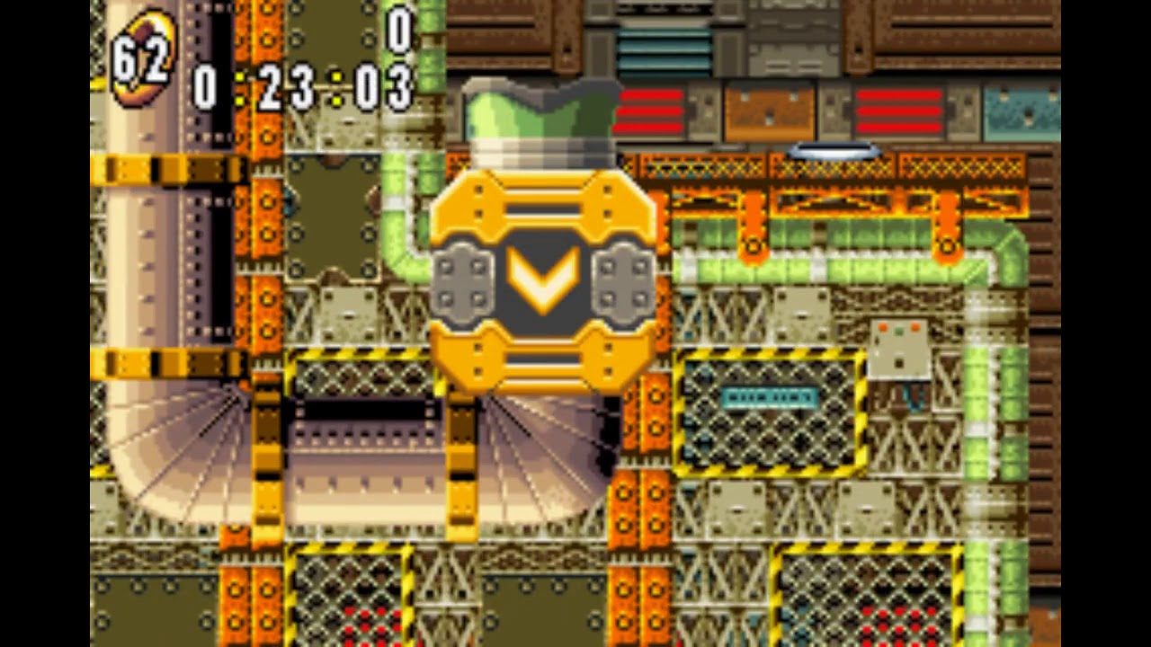 Sonic Advance - Secret Base 1 Sonic: 0:35:97 (Speed Run) - YouTube