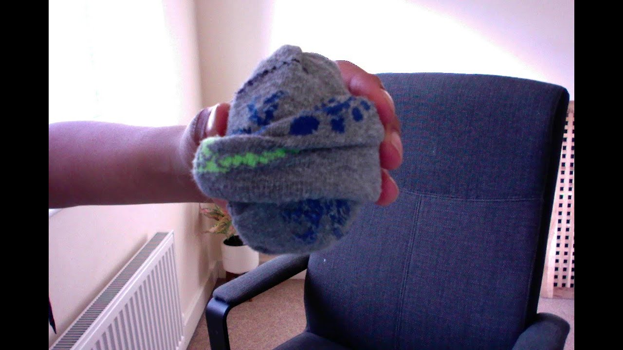 how to make a sock ball - YouTube
