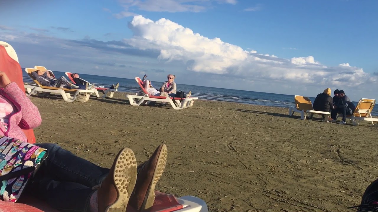 Cyprus weather and beaches in January - YouTube