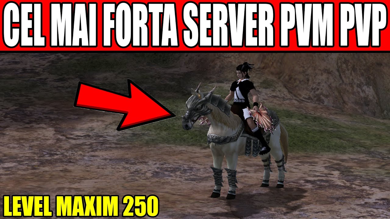 CEL MAI FORTA SERVER PVM PVP, LEVEL MAXIM 250 - METIN2 ENERGY - YouTube