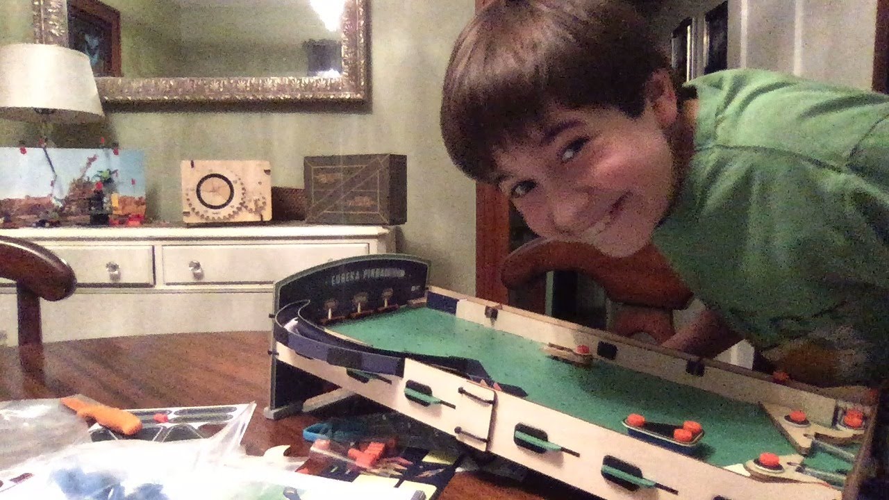 Putting together my Eureka Crate pinball game - Part 5 - YouTube