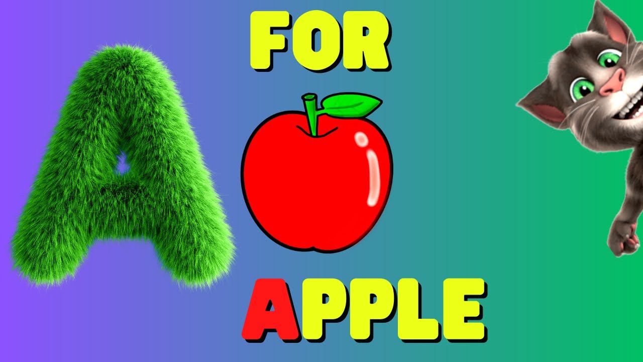 ABC Alphabet Song | A for apple Phonics Song | ABCD Alphabet Rhymes for ...