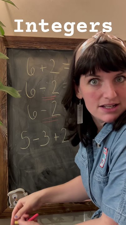 Integer addition and subtraction “define and combine” #math #mathsongs ...