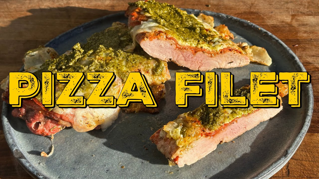 FILET PIZZA STYLE - Gefülltes Schweinefilet vom Grill - YouTube