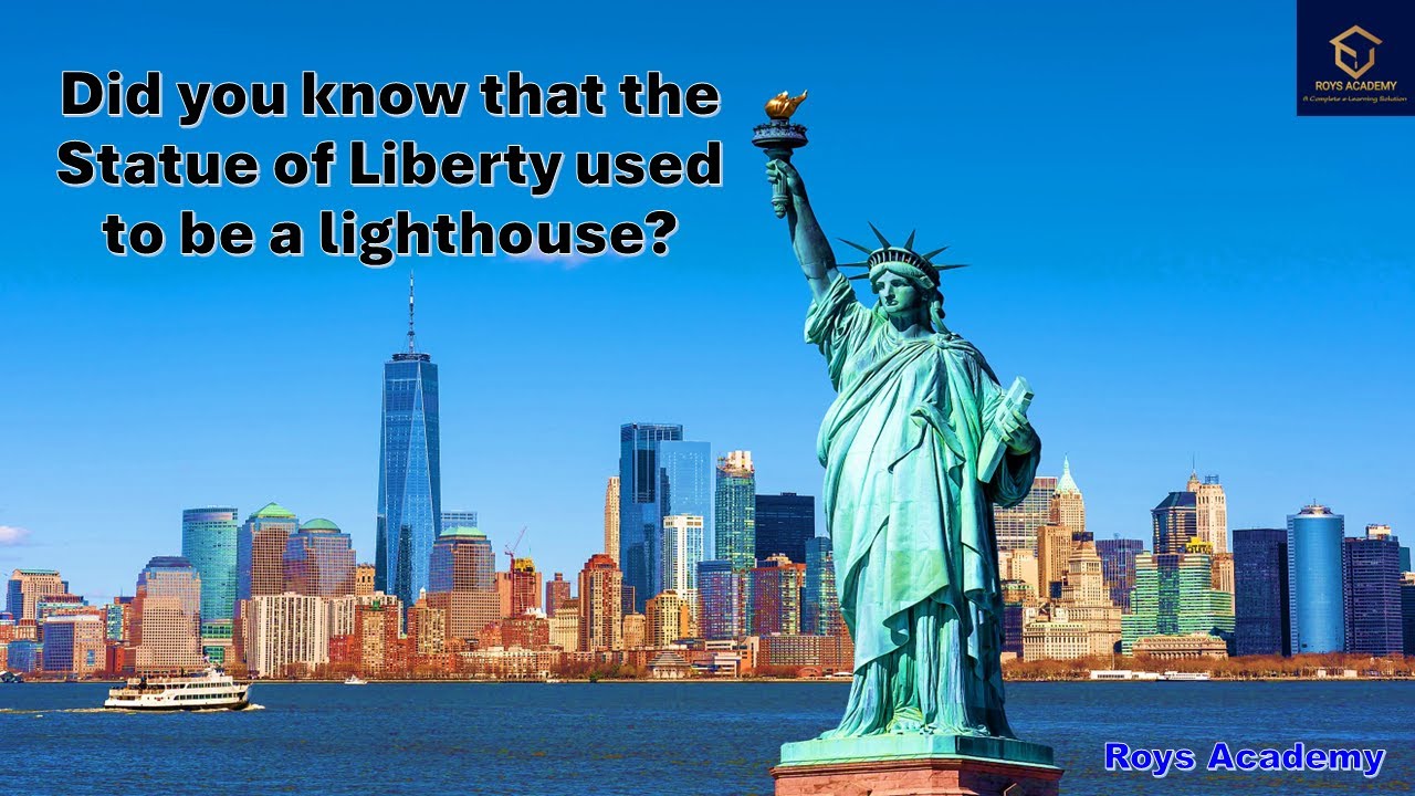 Did you Know The Statue of Liberty used to be a lighthouse ? - YouTube