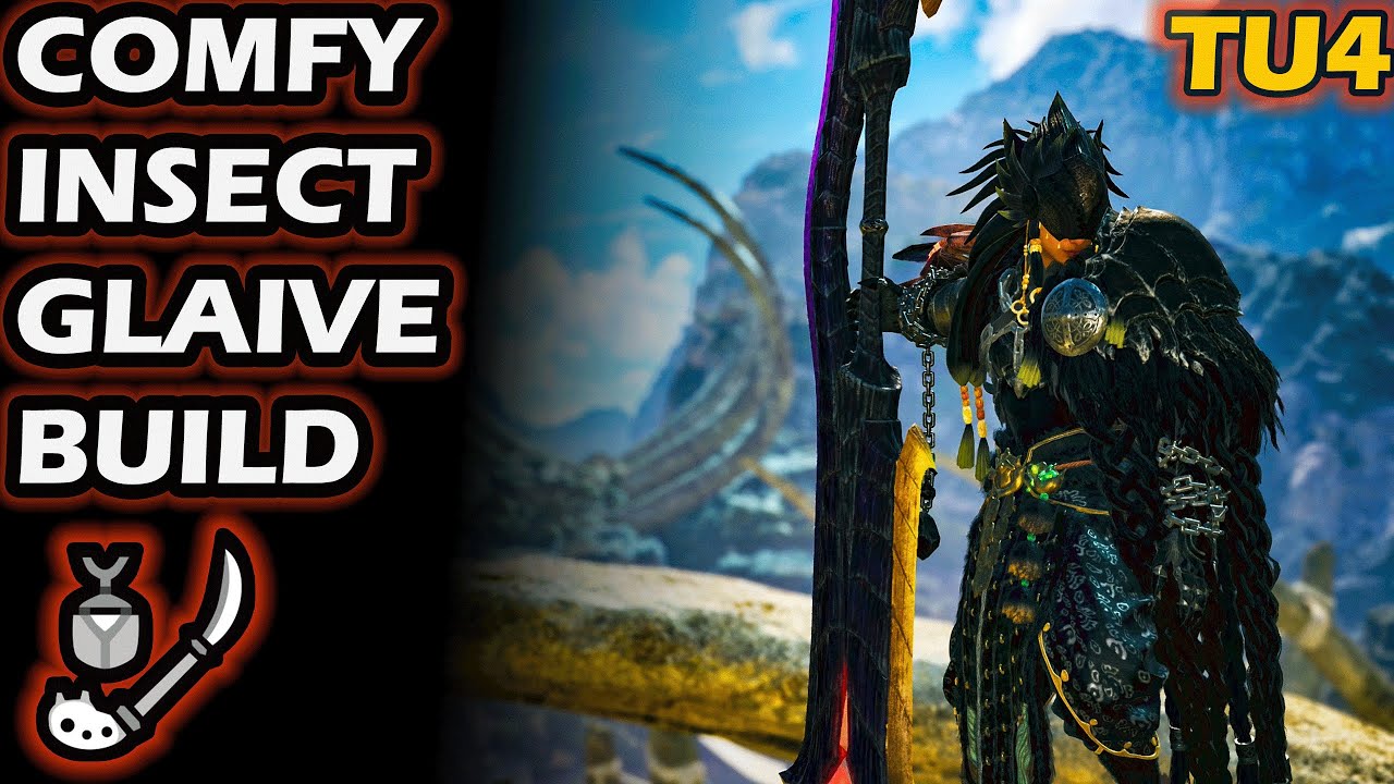 MH Wilds TU4 Comfy Insect Glaive Build - YouTube