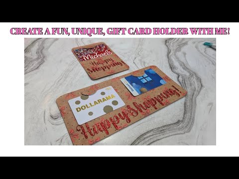 How to Create a Tab in Cricut Design Space | Easy DIY Gift Card Holder ...