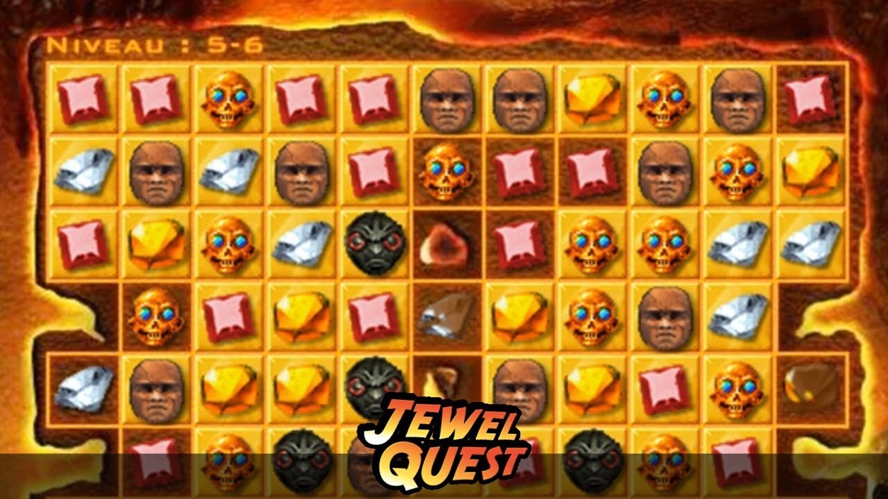JEWEL QUEST - LEVEL 5-6 [ADVENTURER] - YouTube