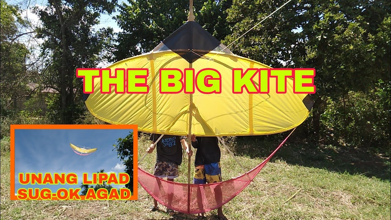 THE MAKING OF BIG KITE PART 2 / ANG UNANG PAG LIPAD - YouTube