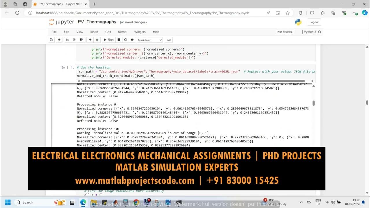 Photovoltaic Thermographic fault detection using python code | PV Fault ...