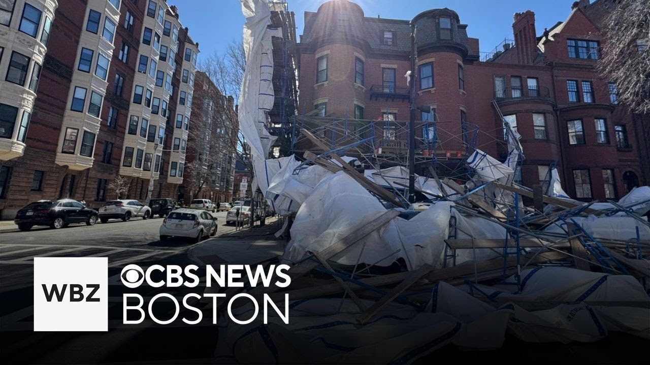 Boston Fire update on 4-story scaffolding collapse in Back Bay during ...